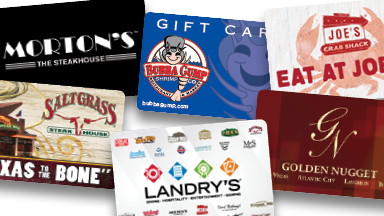Landry's Gift Card Portfolio | Landry's Inc.